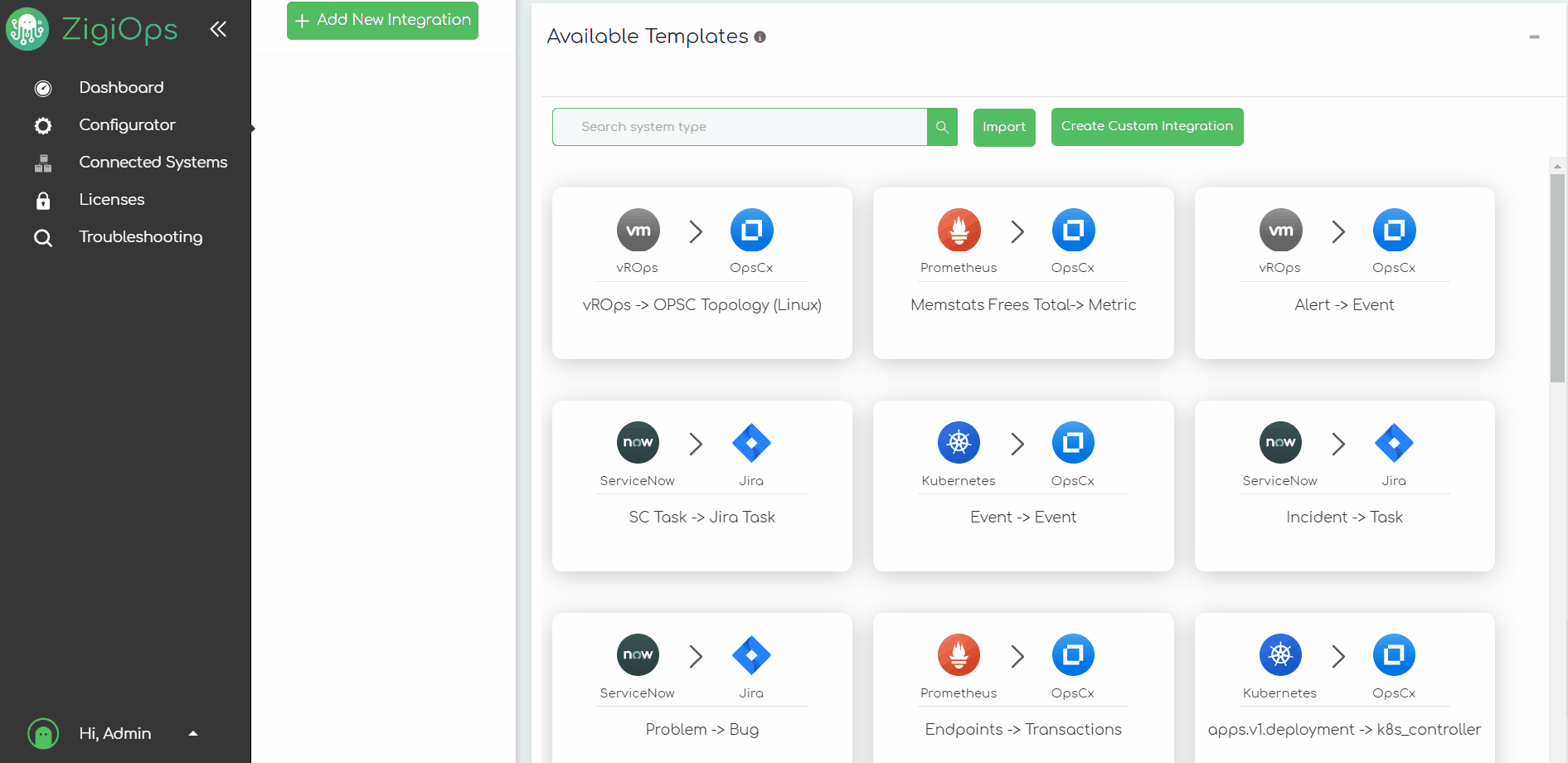 Creating a Custom Integration